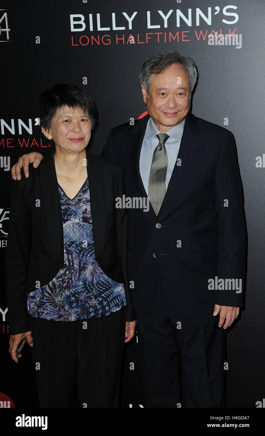 Jane Lin, Ang Lee at arrivals for BILLY LYNN’S LONG HALFTIME WALK ...
