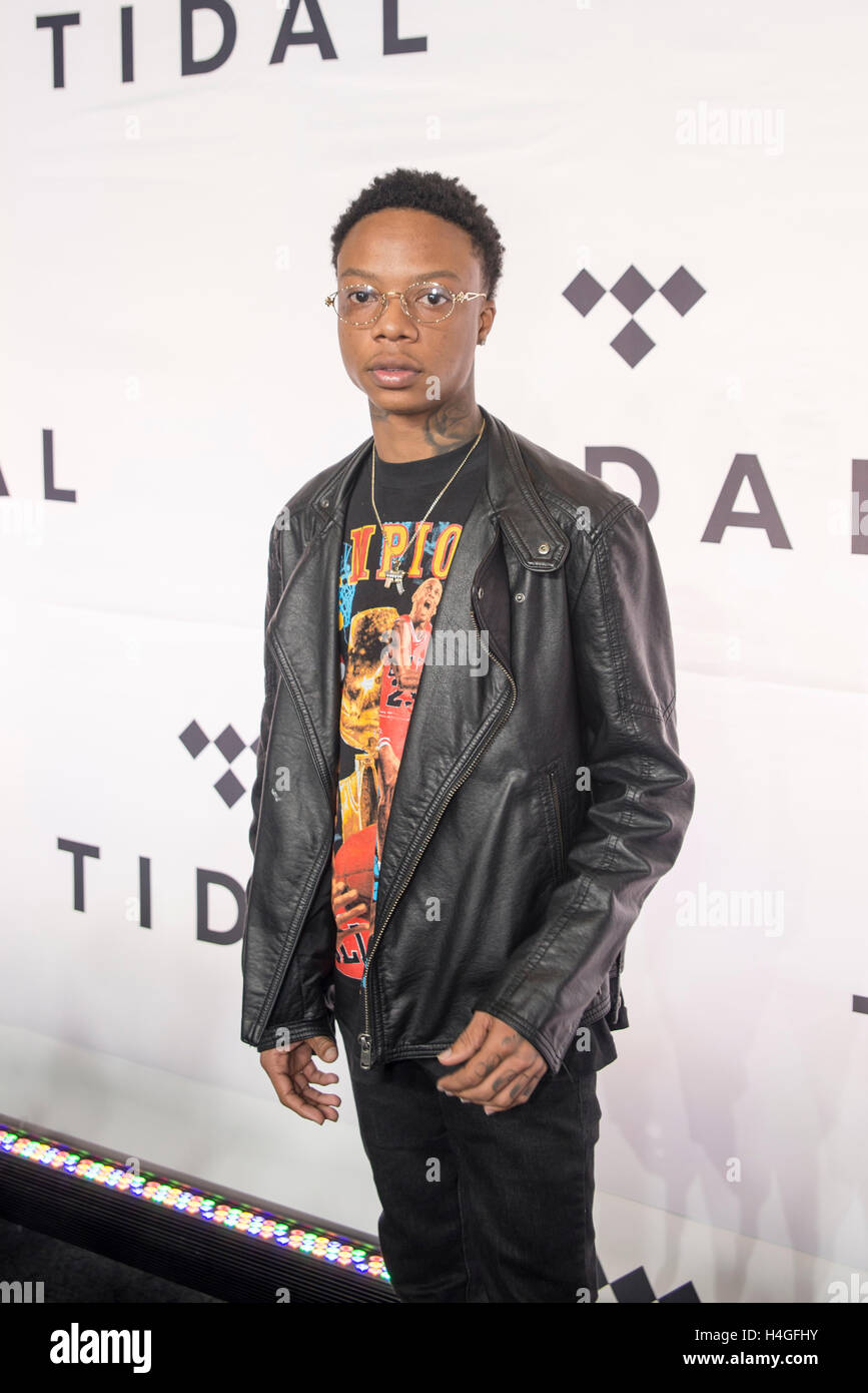 Levi Carter arrives to the Red Carpet at TIDAL X: 1015 benefit concert ...