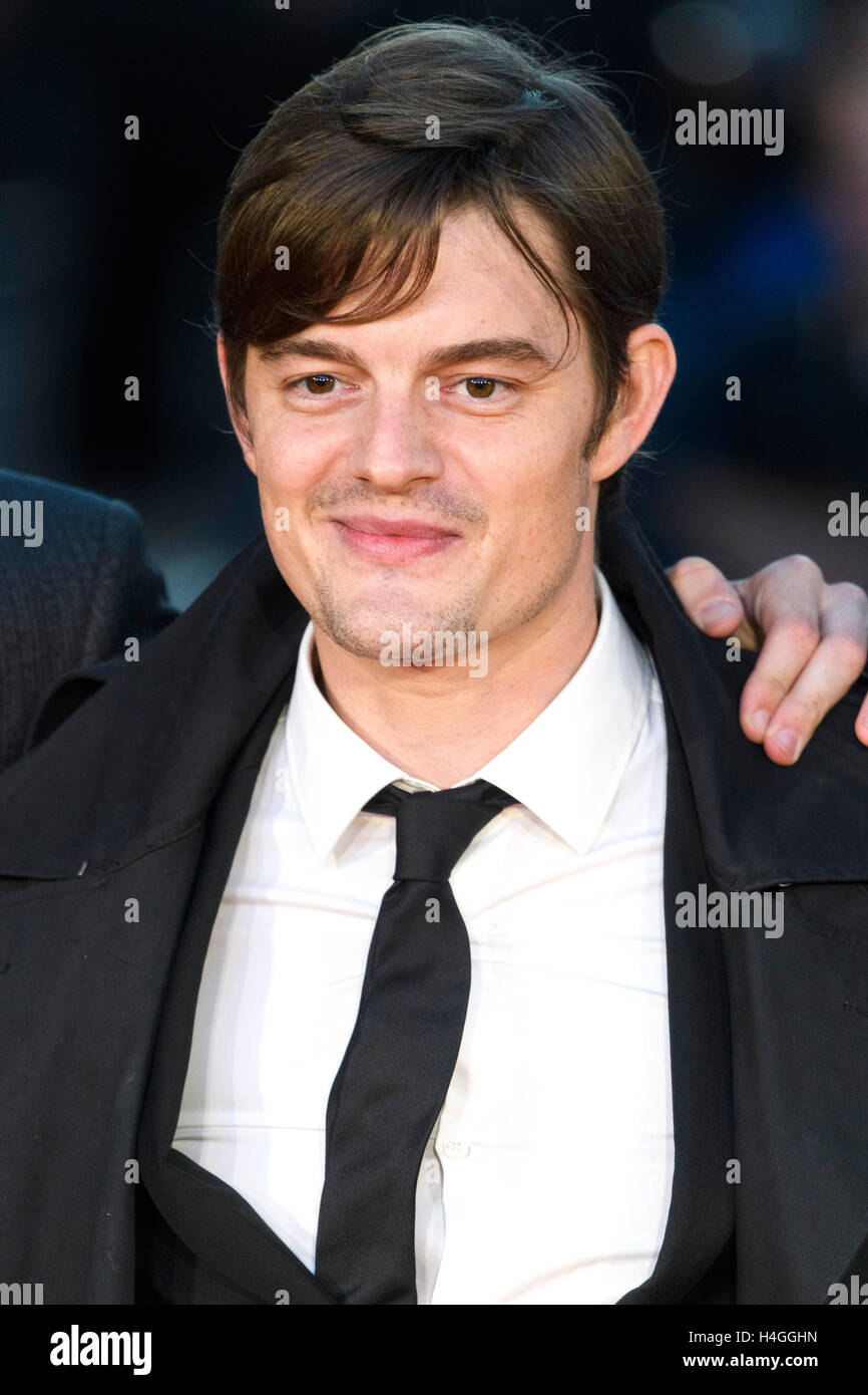 London, UK. 16th October, 2016. Sam Riley attends the film premiere of ...