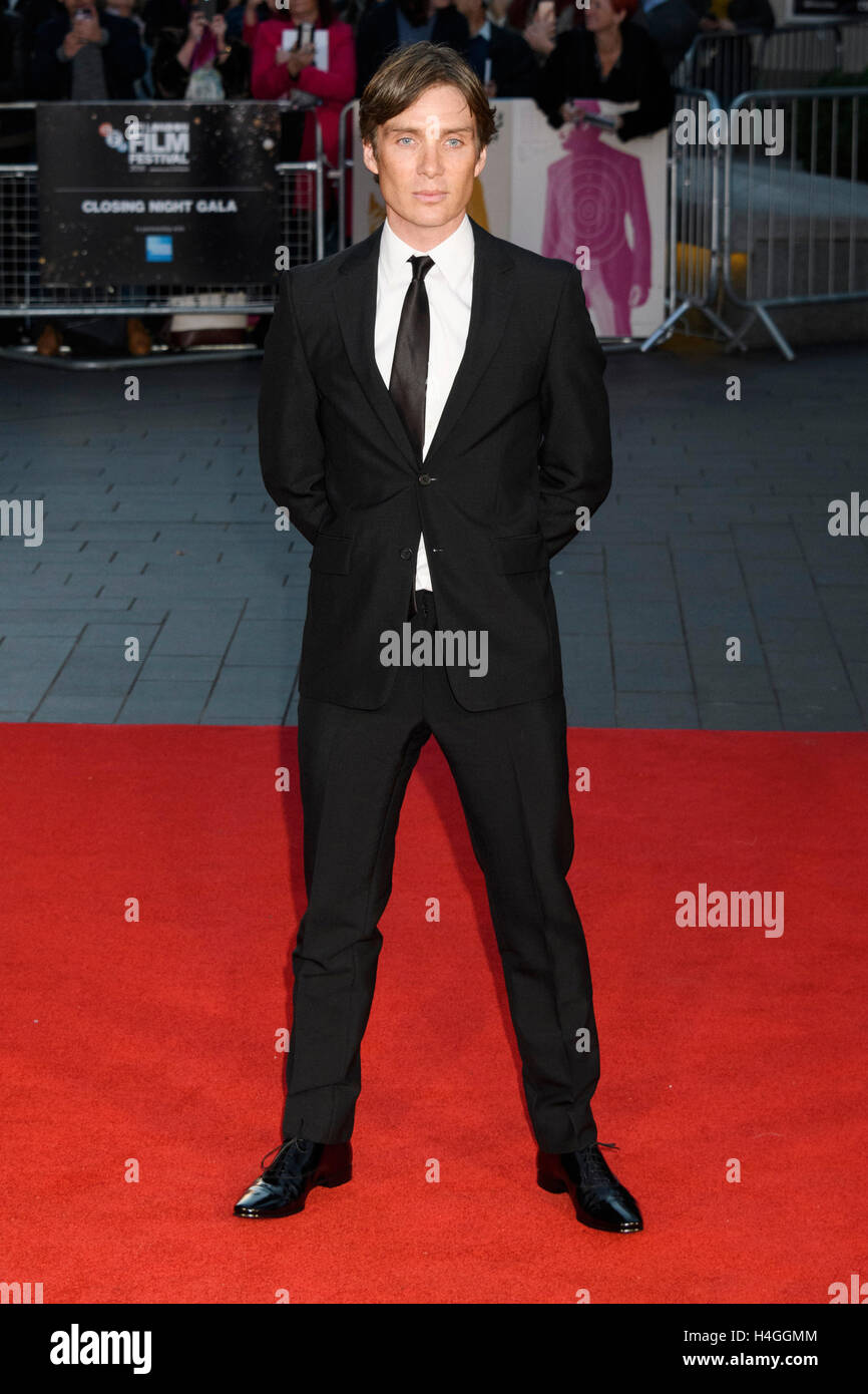 London, UK. 16th October, 2016. Cillian Murphy attends the film ...