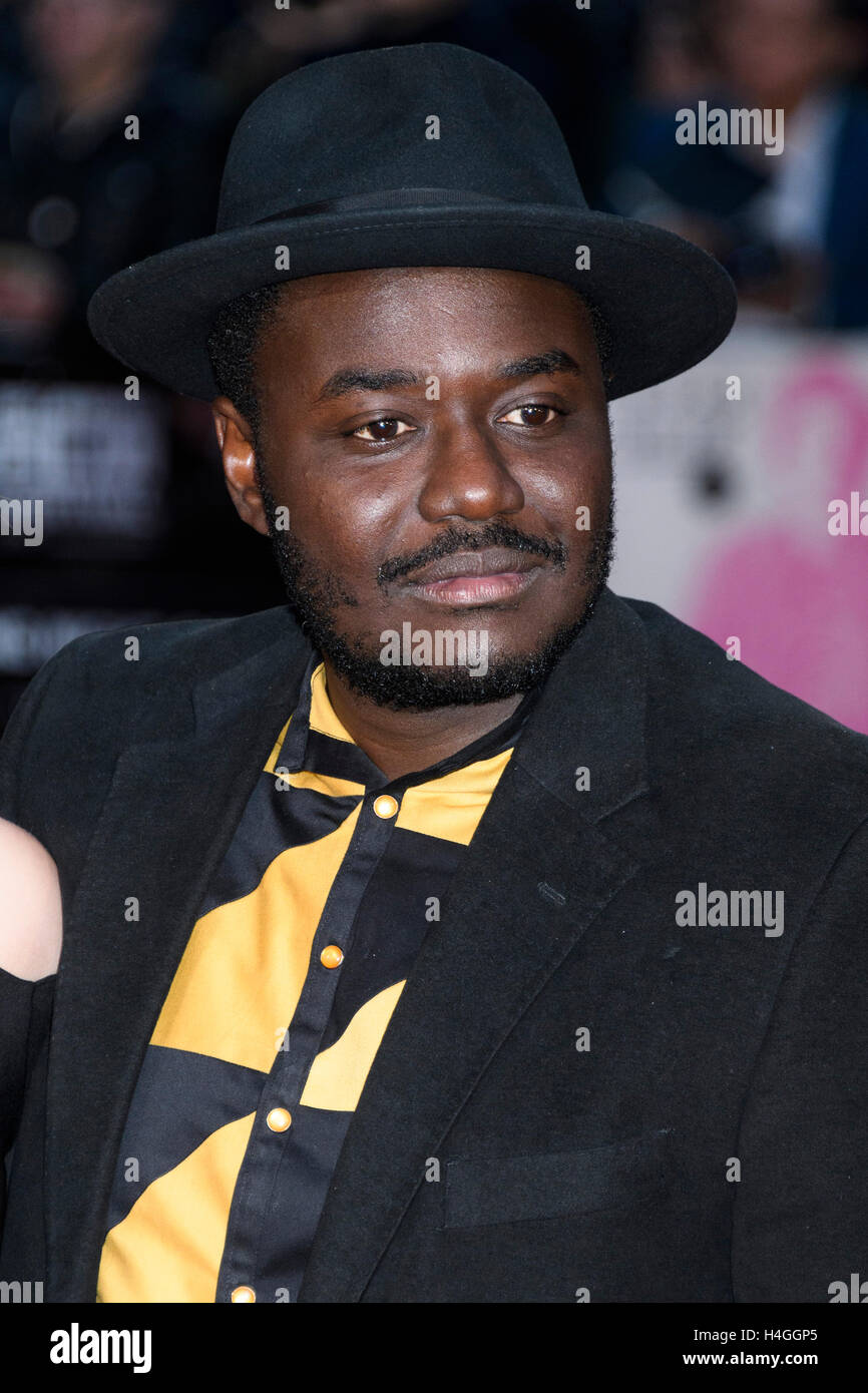 London, UK. 16th October, 2016. Babou Ceesay attends the film premiere ...