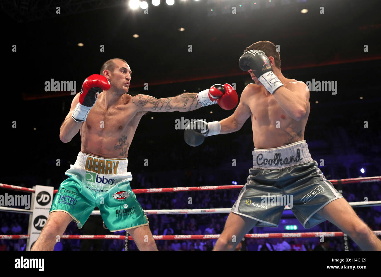 Wbc silver lightweight championship echo arena hi-res stock photography ...