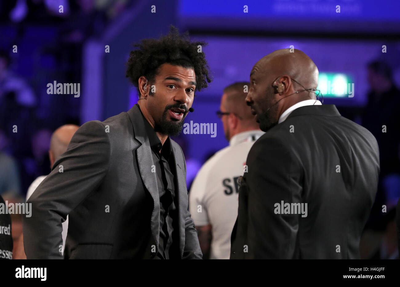 Boxer david haye echo arena hi-res stock photography and images - Alamy