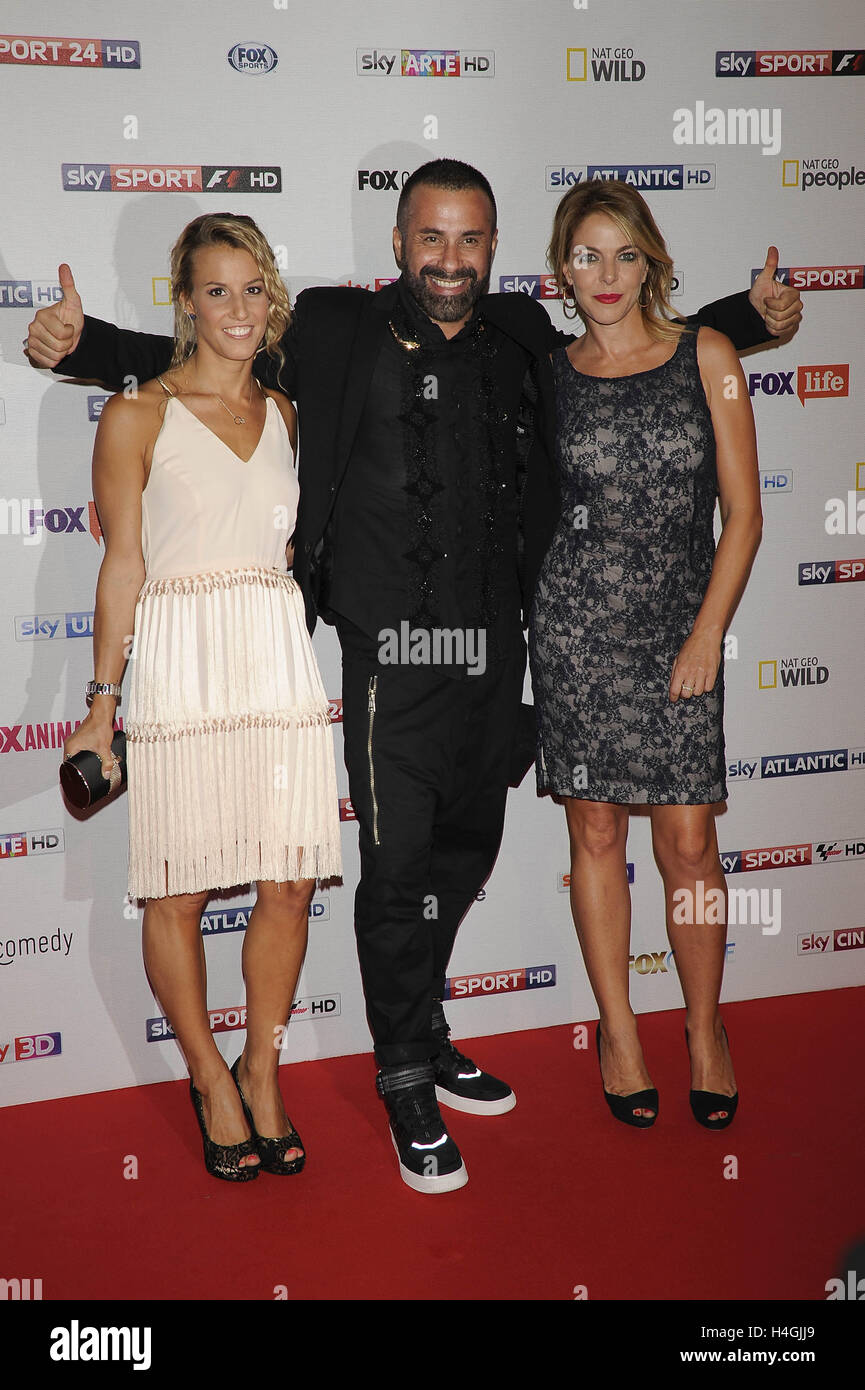 'Schedules Sky' photocall at the Arcimboldi Theatre Featuring: Tania ...