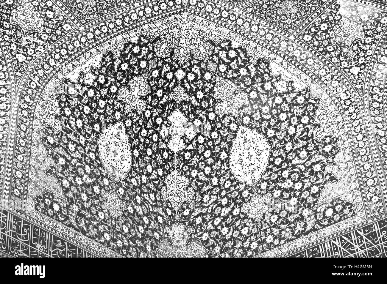 blur in iran abstract texture of the religion architecture mosque roof ...