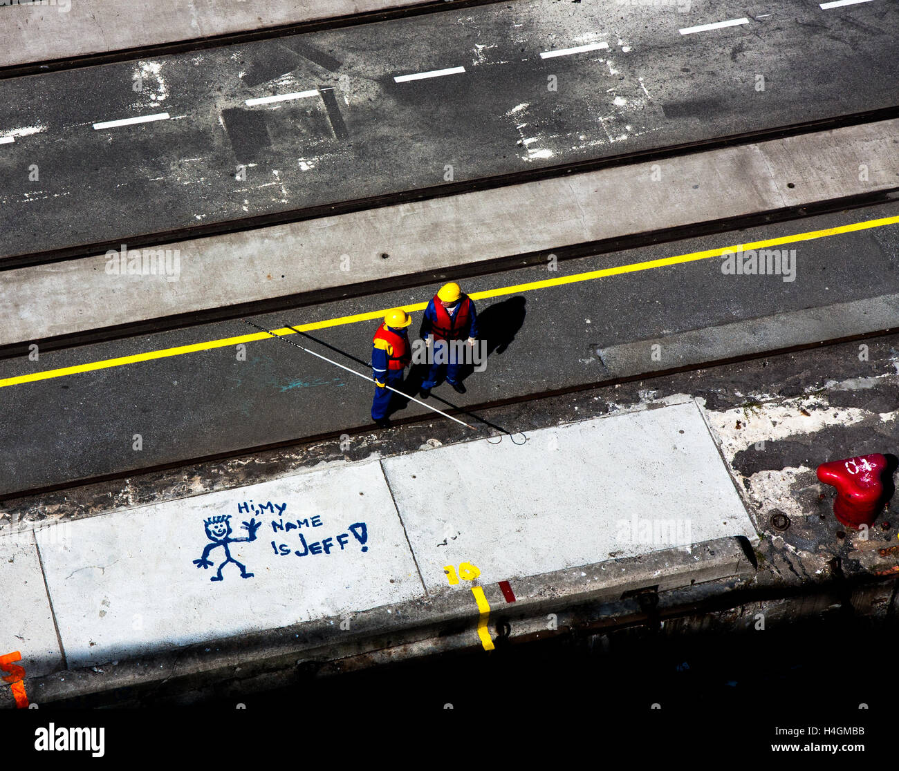 Asphalt from above hi-res stock photography and images - Alamy