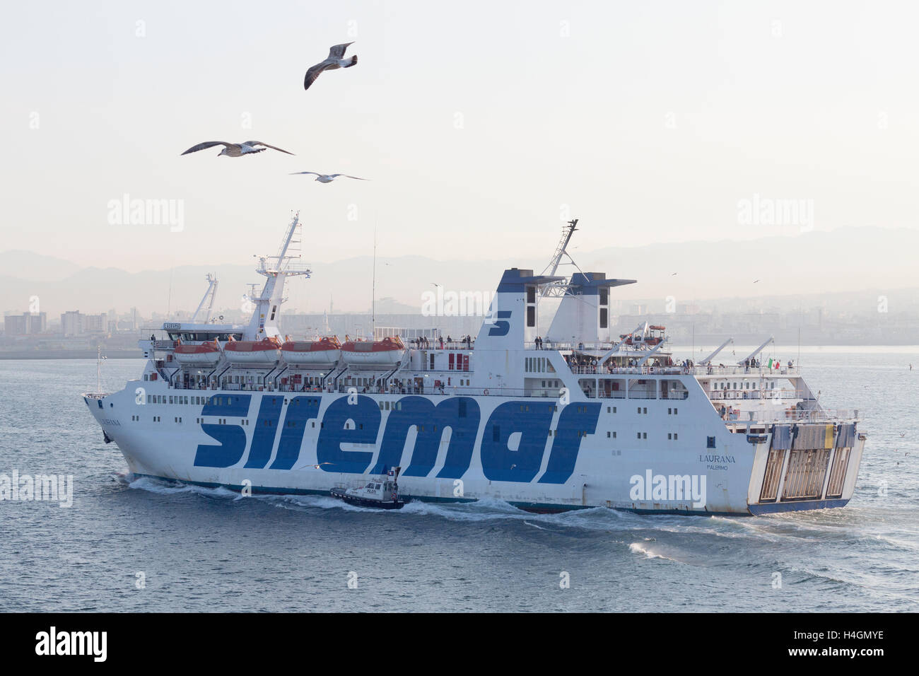 Siremar ferry hi-res stock photography and images - Alamy