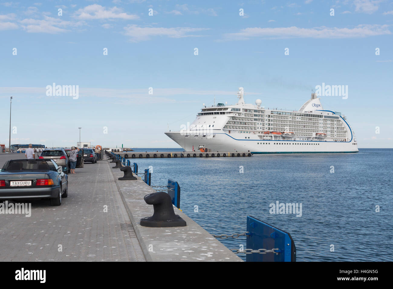 The cruise port/destination Skagen Stock Photo - Alamy