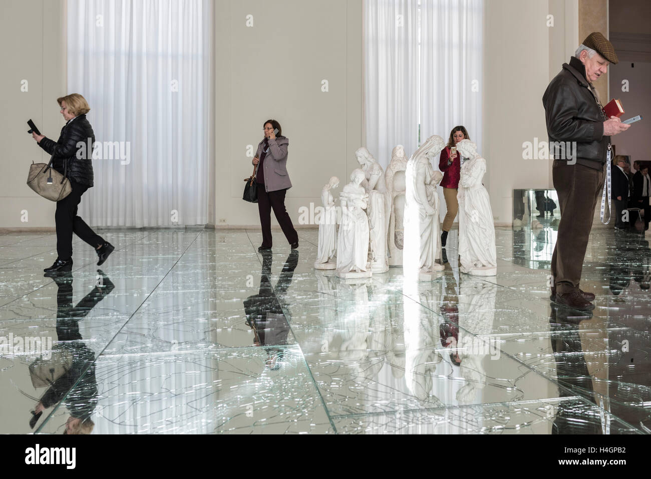 Rome. Italy. GNAM National Gallery of Modern Art. Galleria nazionale d ...