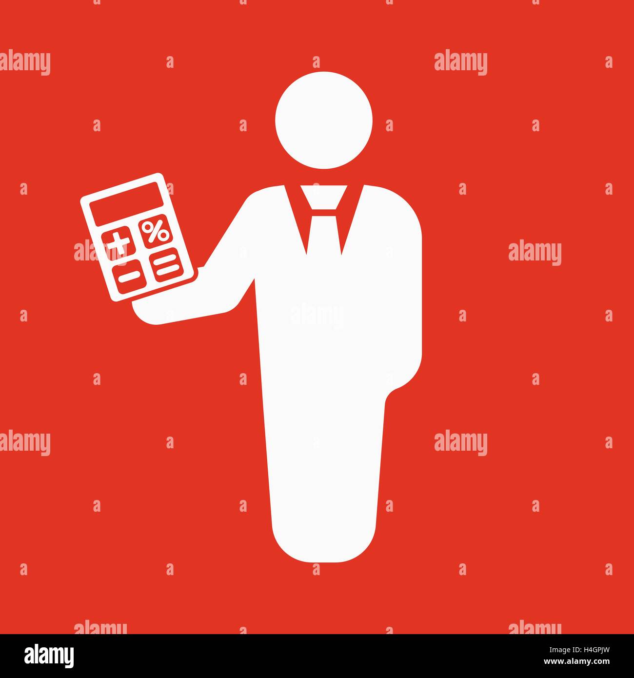 The financier avatar icon. Bank employee and banking, business ...