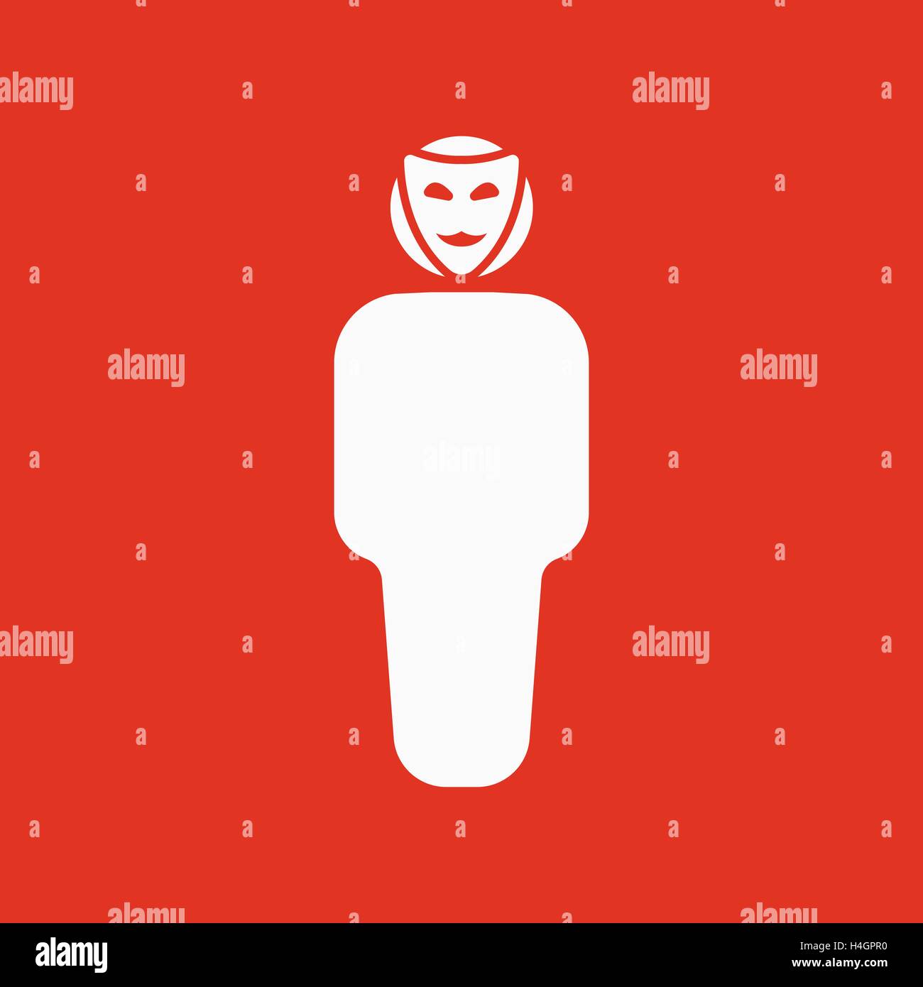 Featureless face hi-res stock photography and images - Alamy