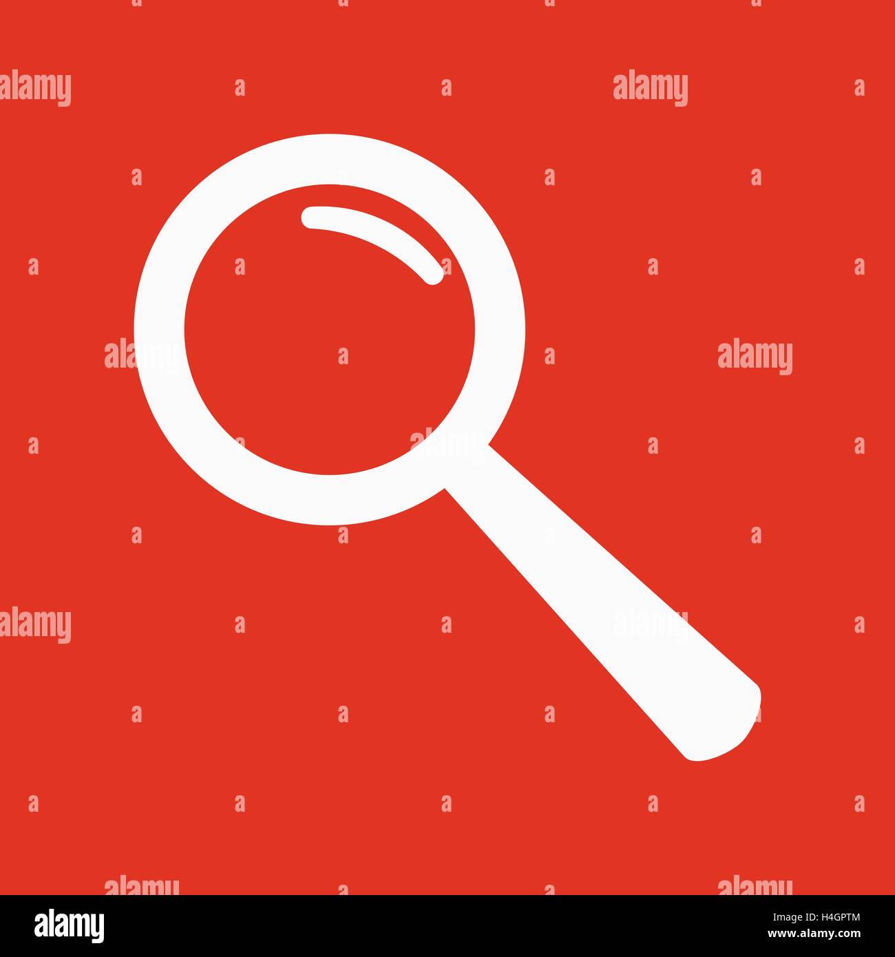 Magnifier Glass. Search icons. Vector Stock Vector Image & Art - Alamy