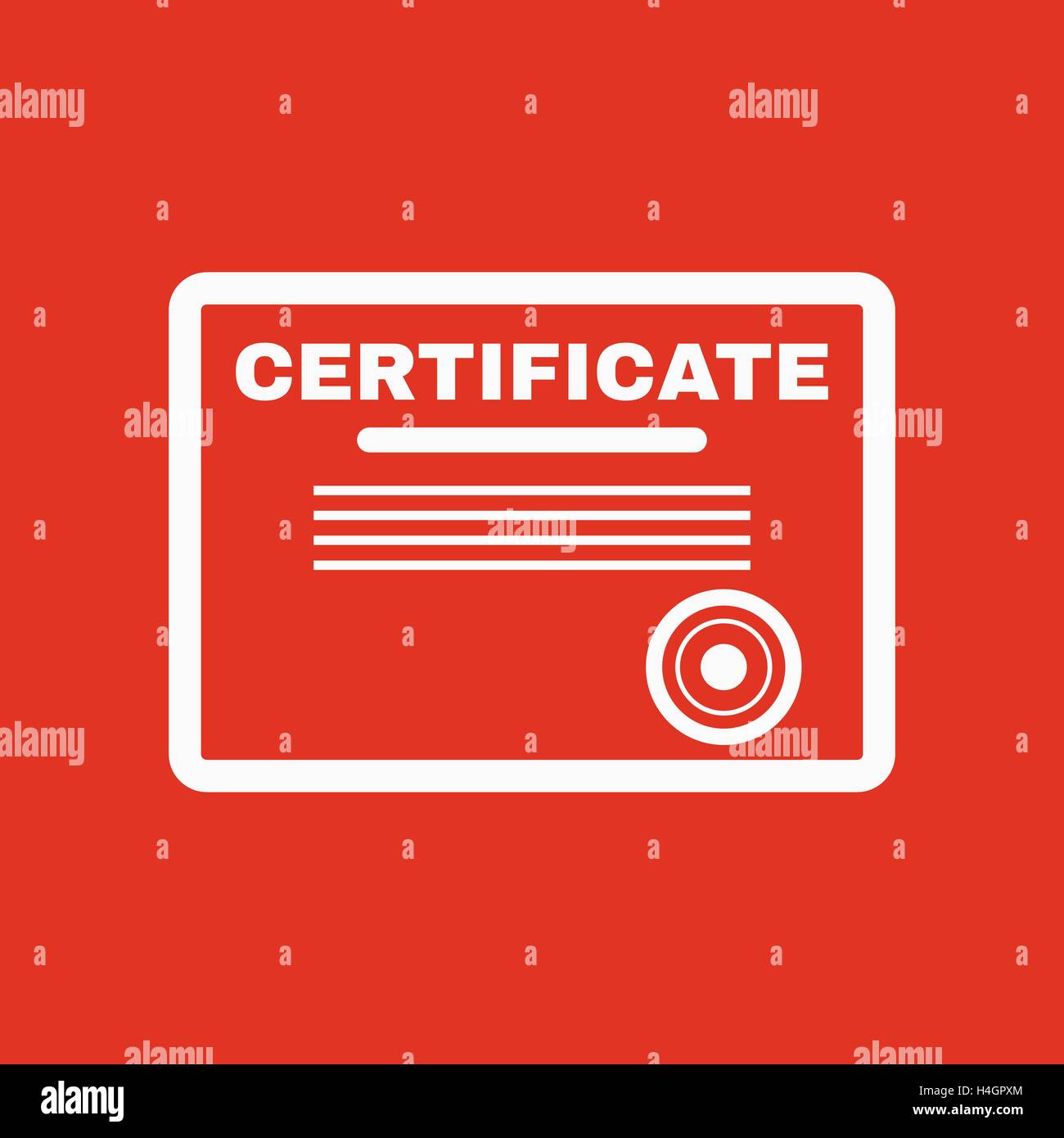 Certificate decoration hi-res stock photography and images - Alamy