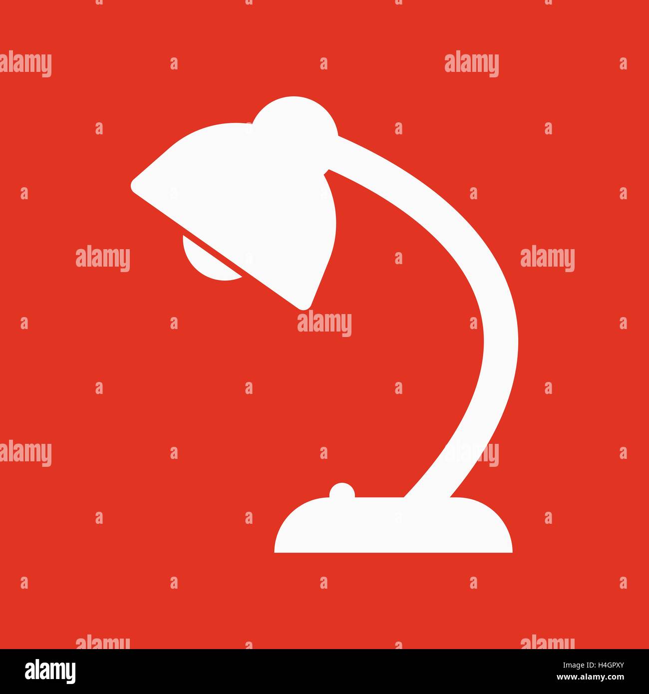 The table lamp icon. Reading-lamp and lighting, illumination, light ...