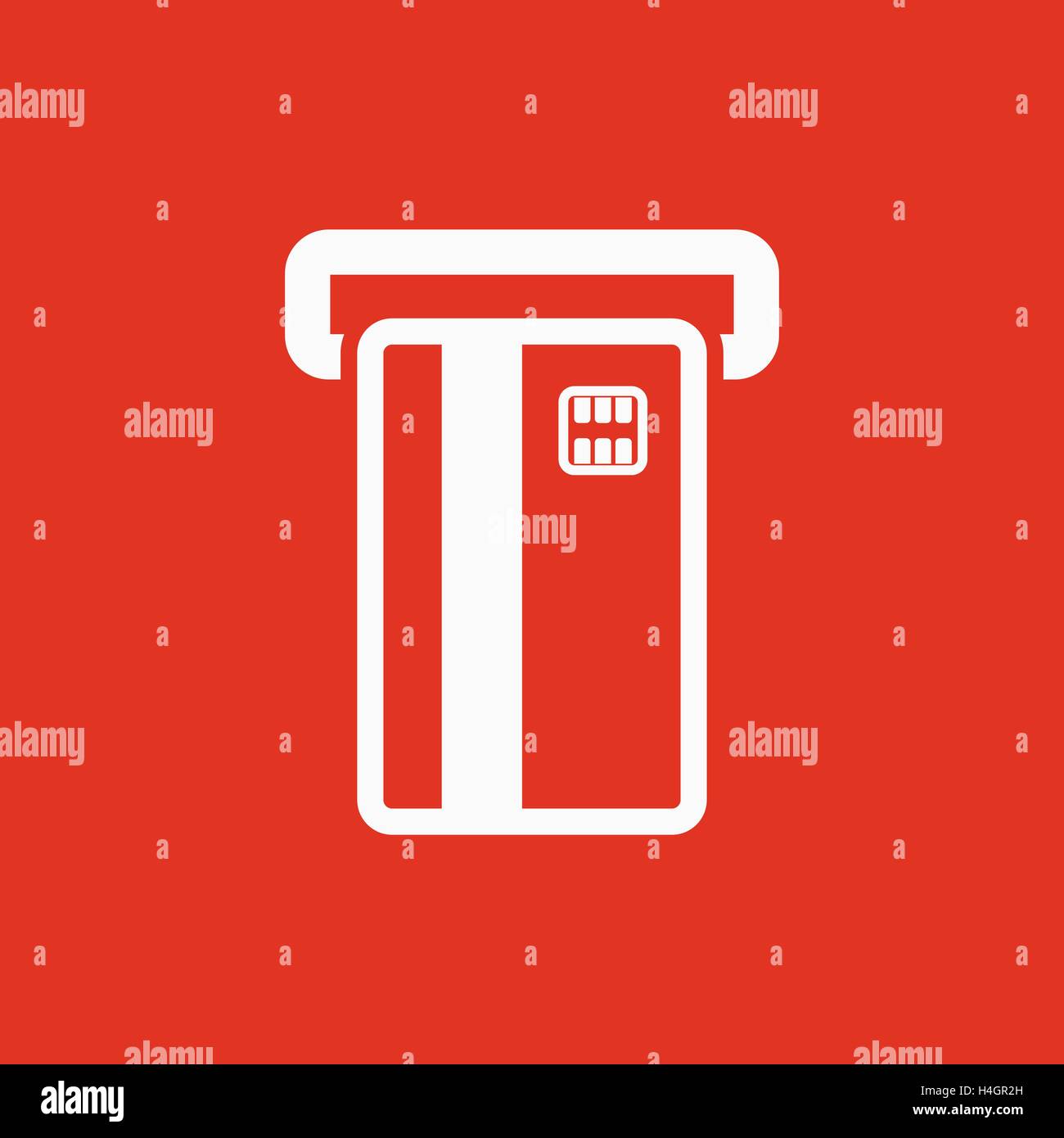 The atm card slot icon. Finance and payment, ecommerce, creditcard ...