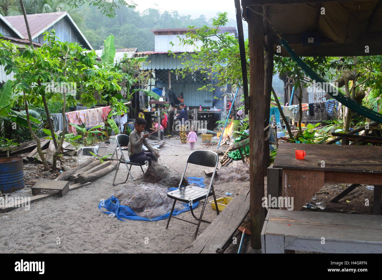 Koh rong island village hi-res stock photography and images - Alamy