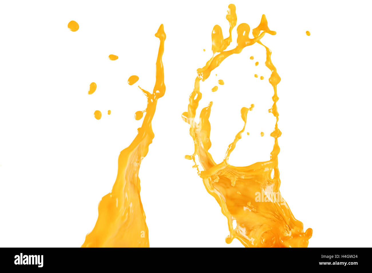 Fresh orange juice water splash hi-res stock photography and images - Alamy