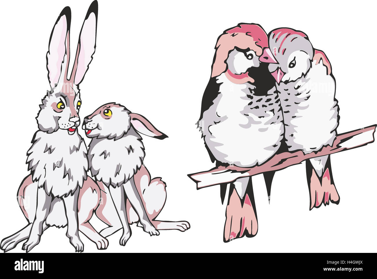 Cartoon animal hi-res stock photography and images - Alamy