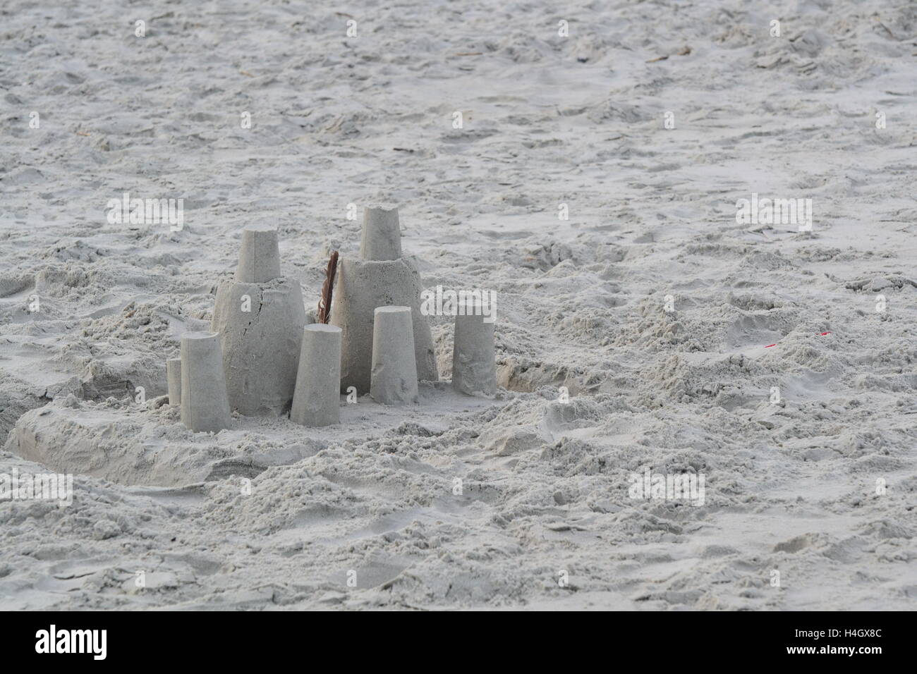 Childs sandcastle hi-res stock photography and images - Alamy