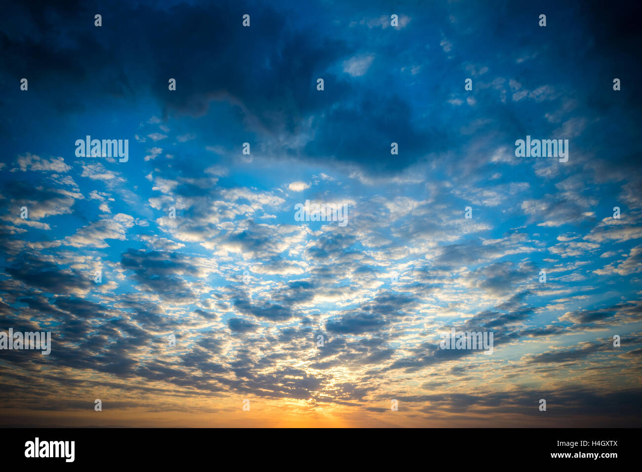 Beautiful dramatic sky and clouds as the background Stock Photo - Alamy