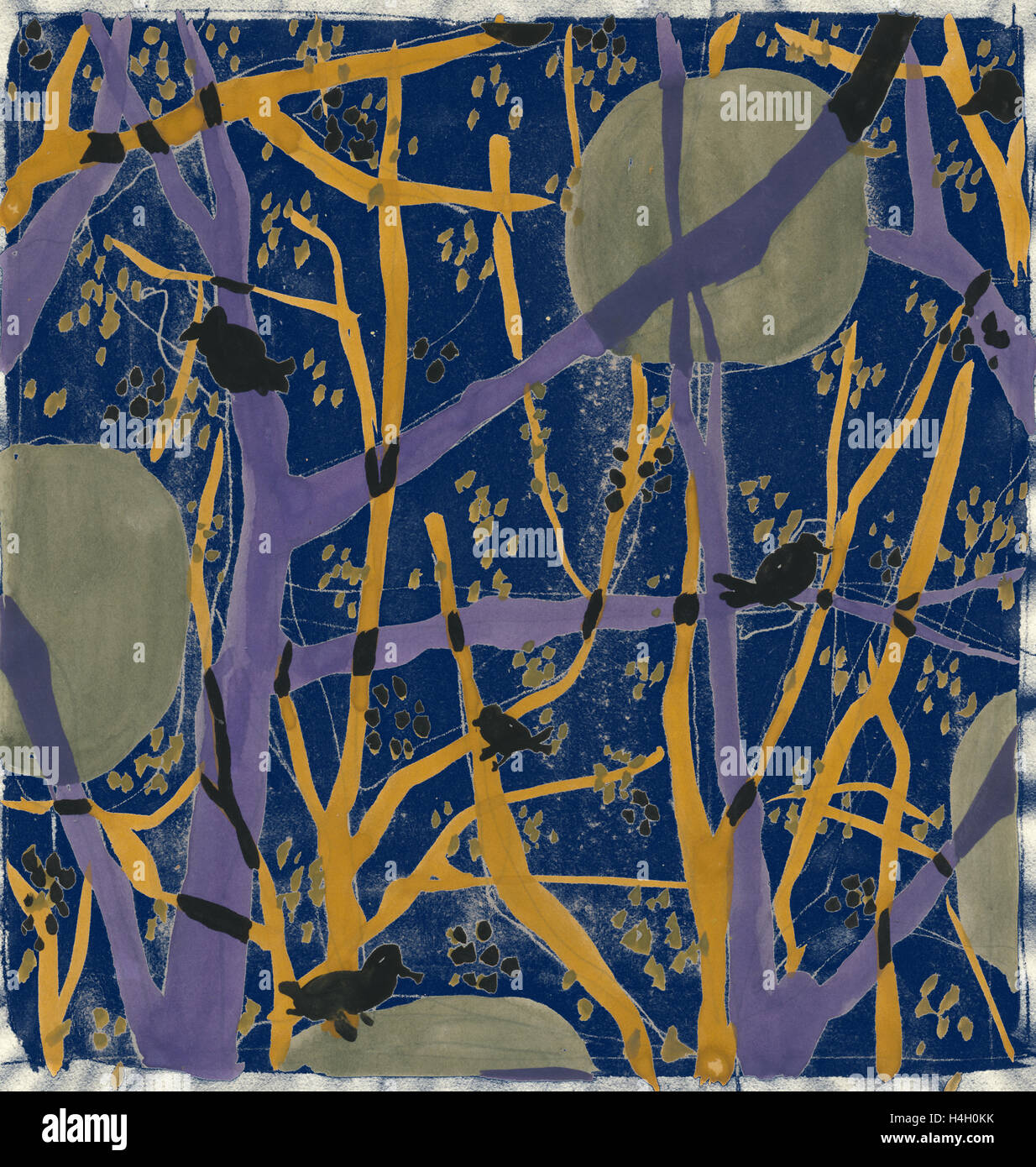 Anna Zaliski, fine art of nature. Trees and birds in my garden 8 Anna ...