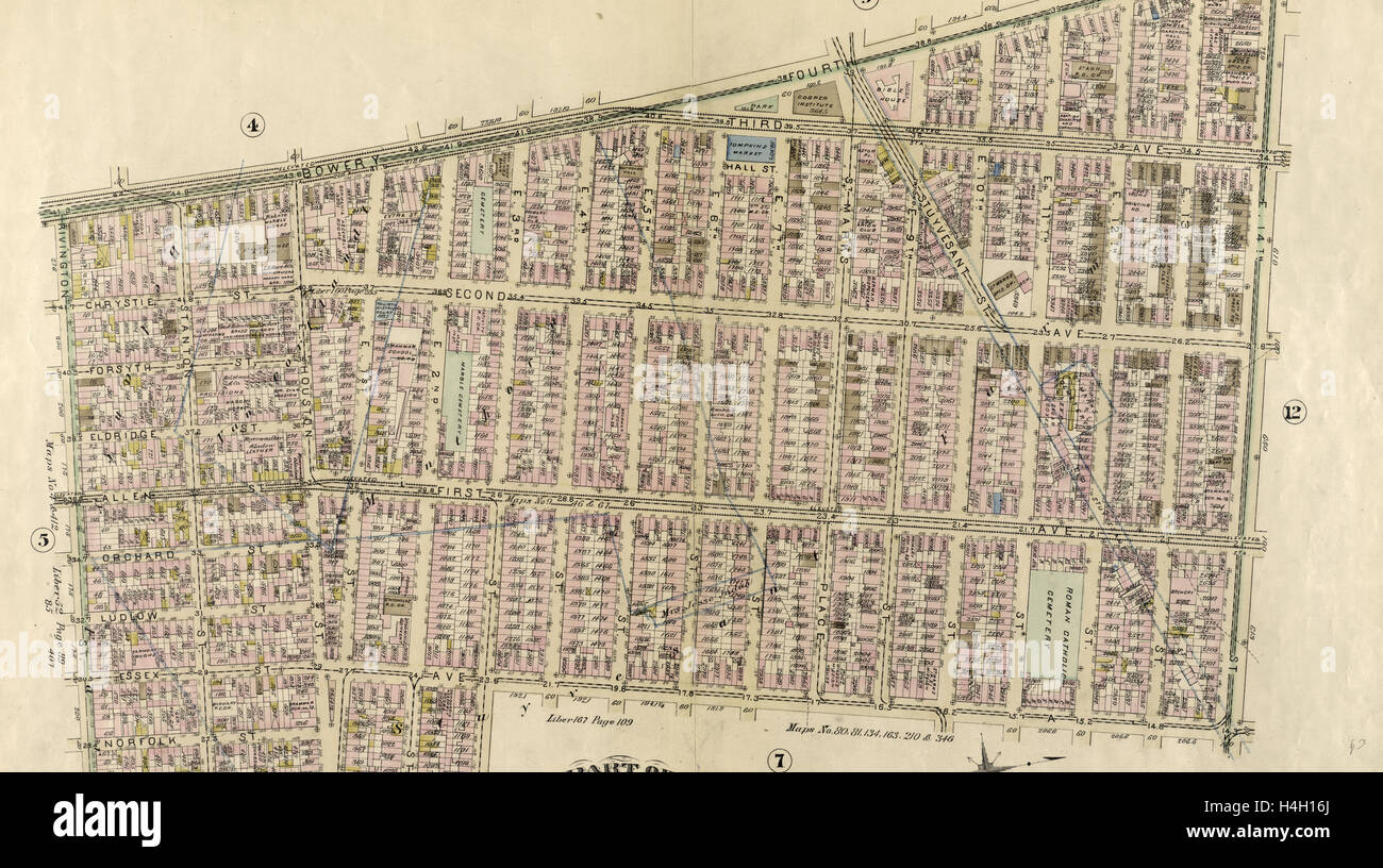 Part of Ward 17, New York City Stock Photo - Alamy