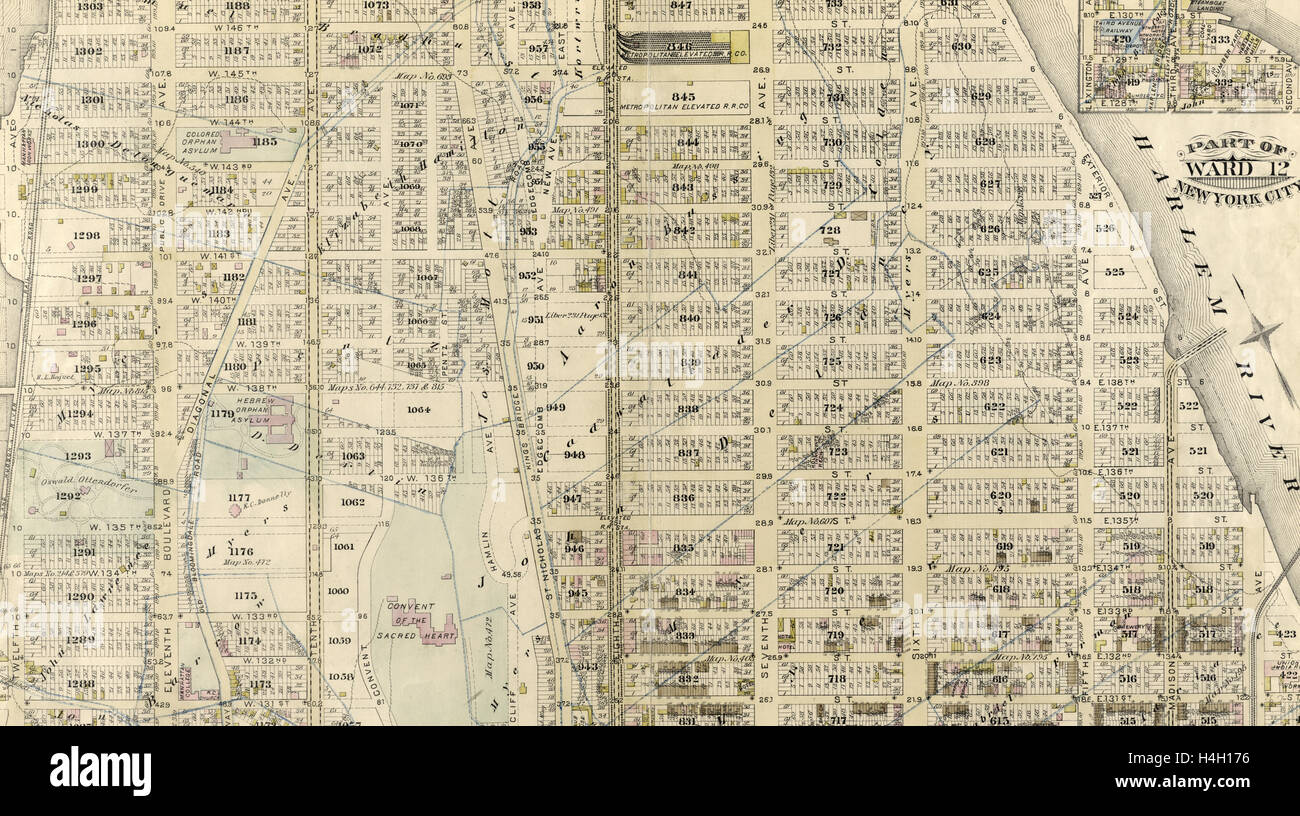 Part of Ward 12, New York City Stock Photo - Alamy