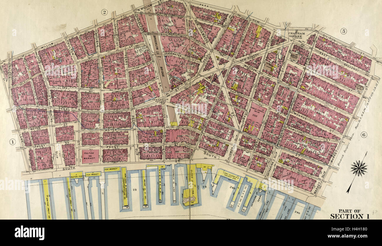 Part of Section 1 : New York City Stock Photo - Alamy