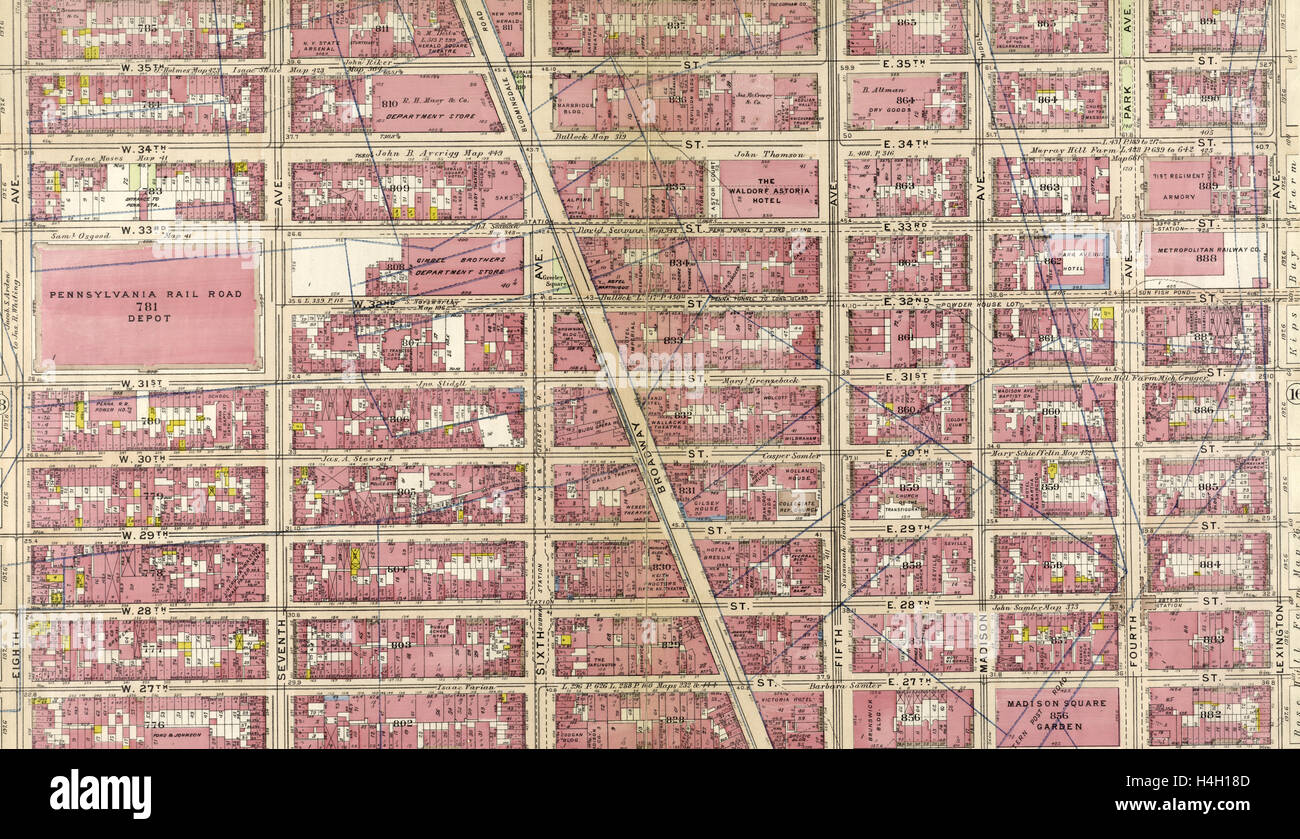 Map of new lexington hi-res stock photography and images - Alamy