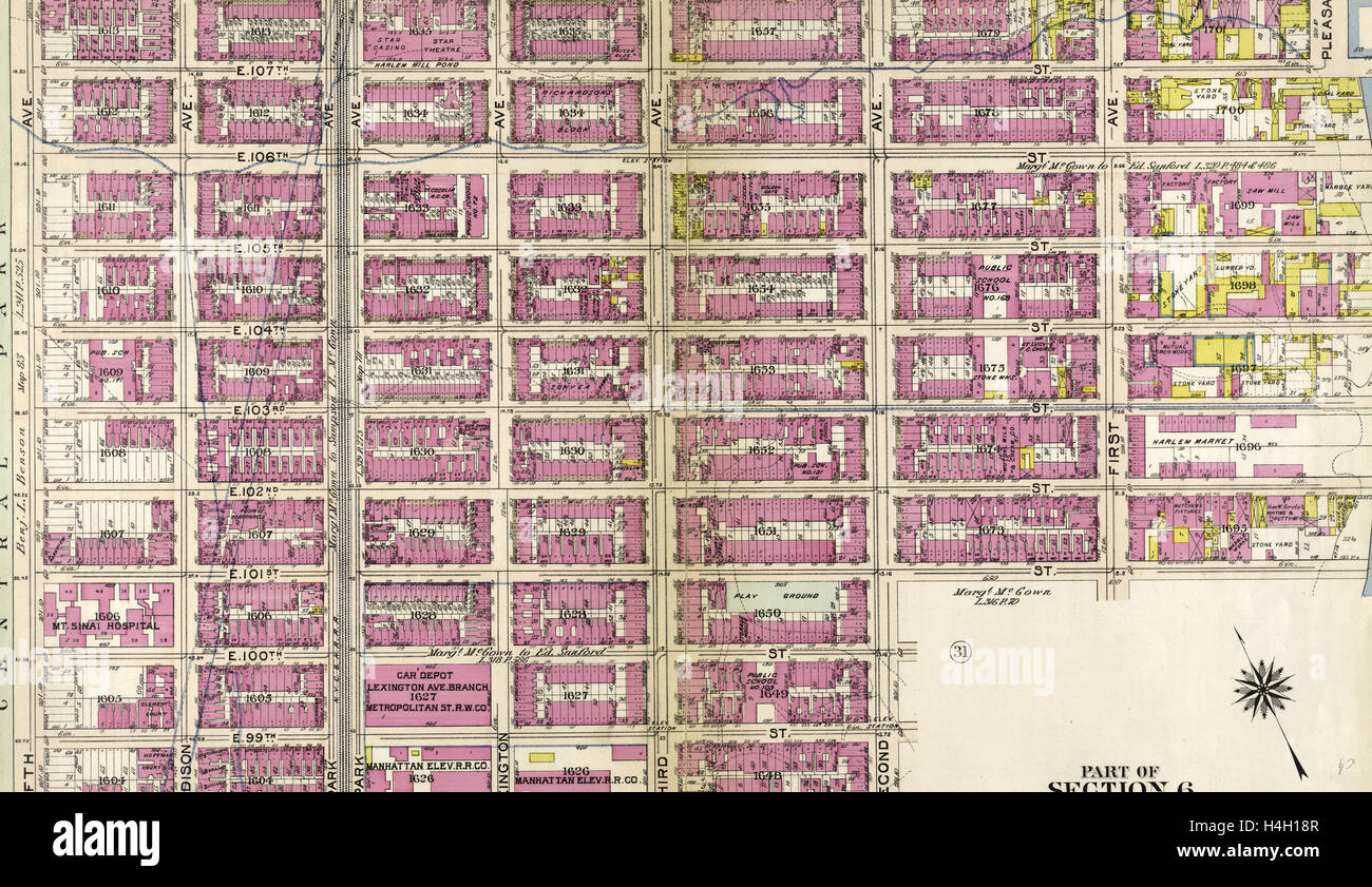 Part of Section 6 : New York City Stock Photo - Alamy