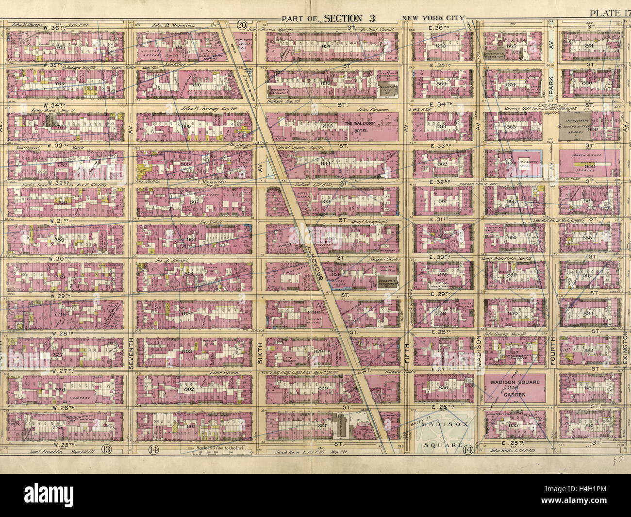 Map of new lexington hi-res stock photography and images - Alamy