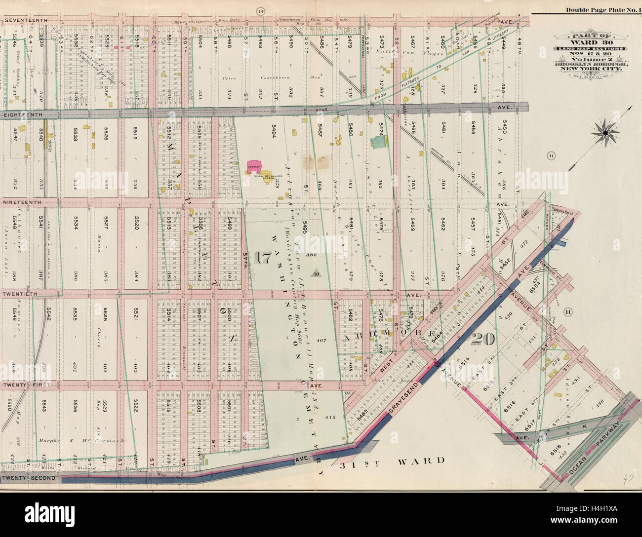 Map of gravesend hi-res stock photography and images - Alamy