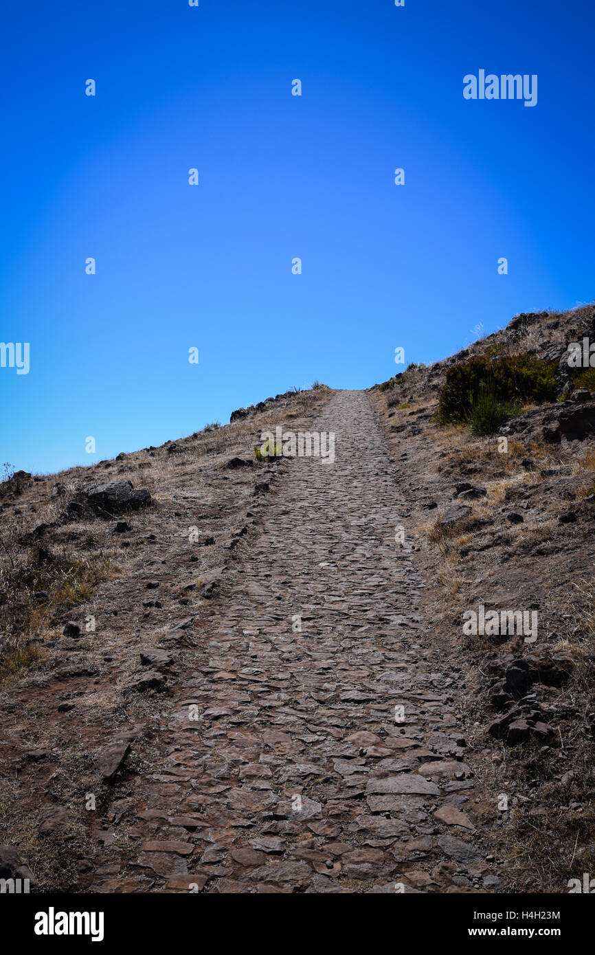 Stone path to the sky Stock Photo - Alamy