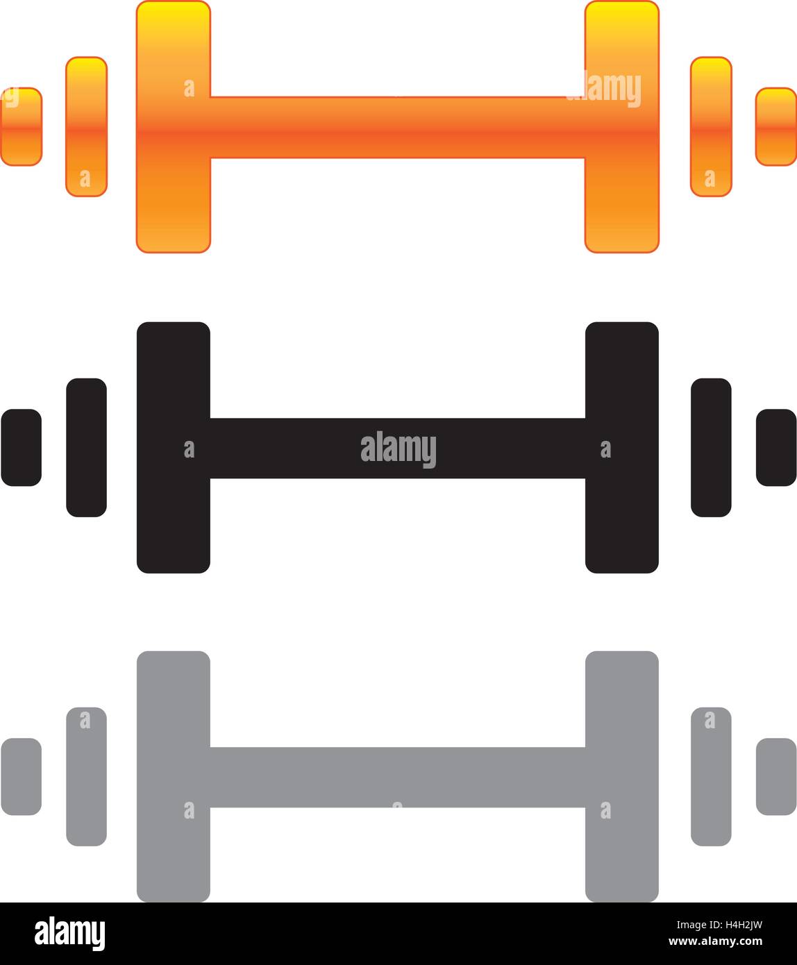 Barbell Concept Design, AI 10 Supported Stock Vector Image & Art - Alamy