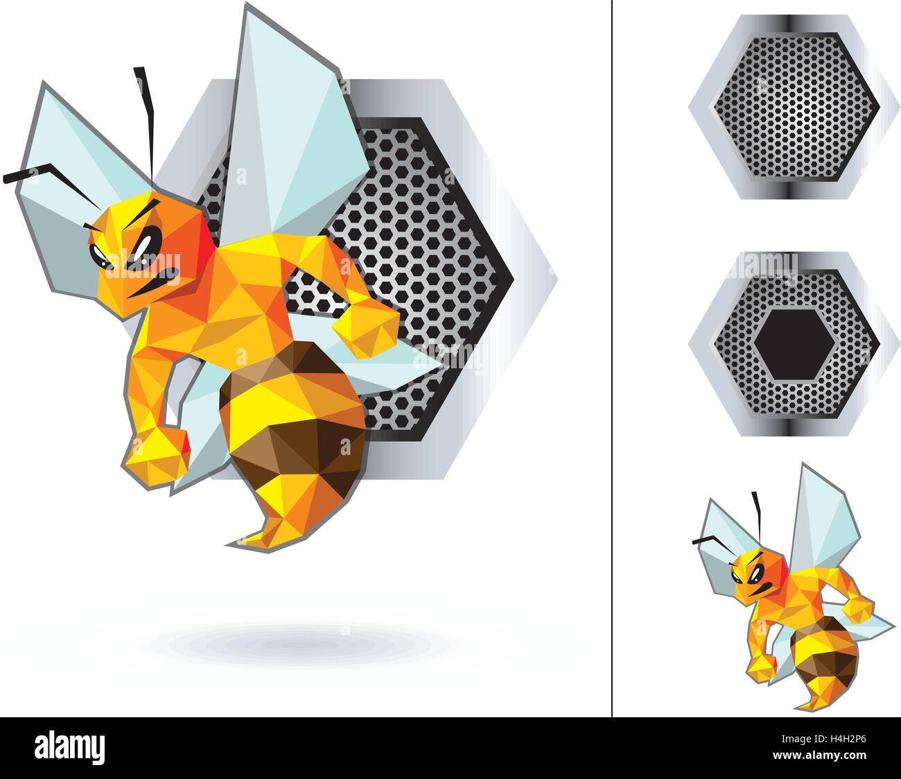 Perforated wing Stock Vector Images - Alamy