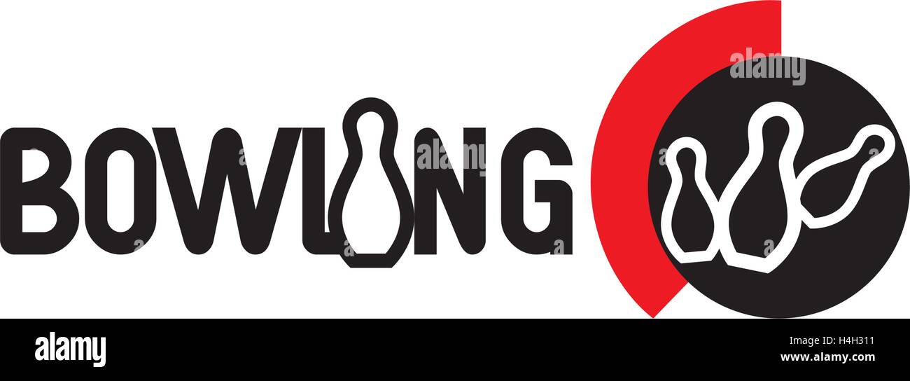 Bowling Logo Design Concept. AI 10 supported Stock Vector Image & Art ...