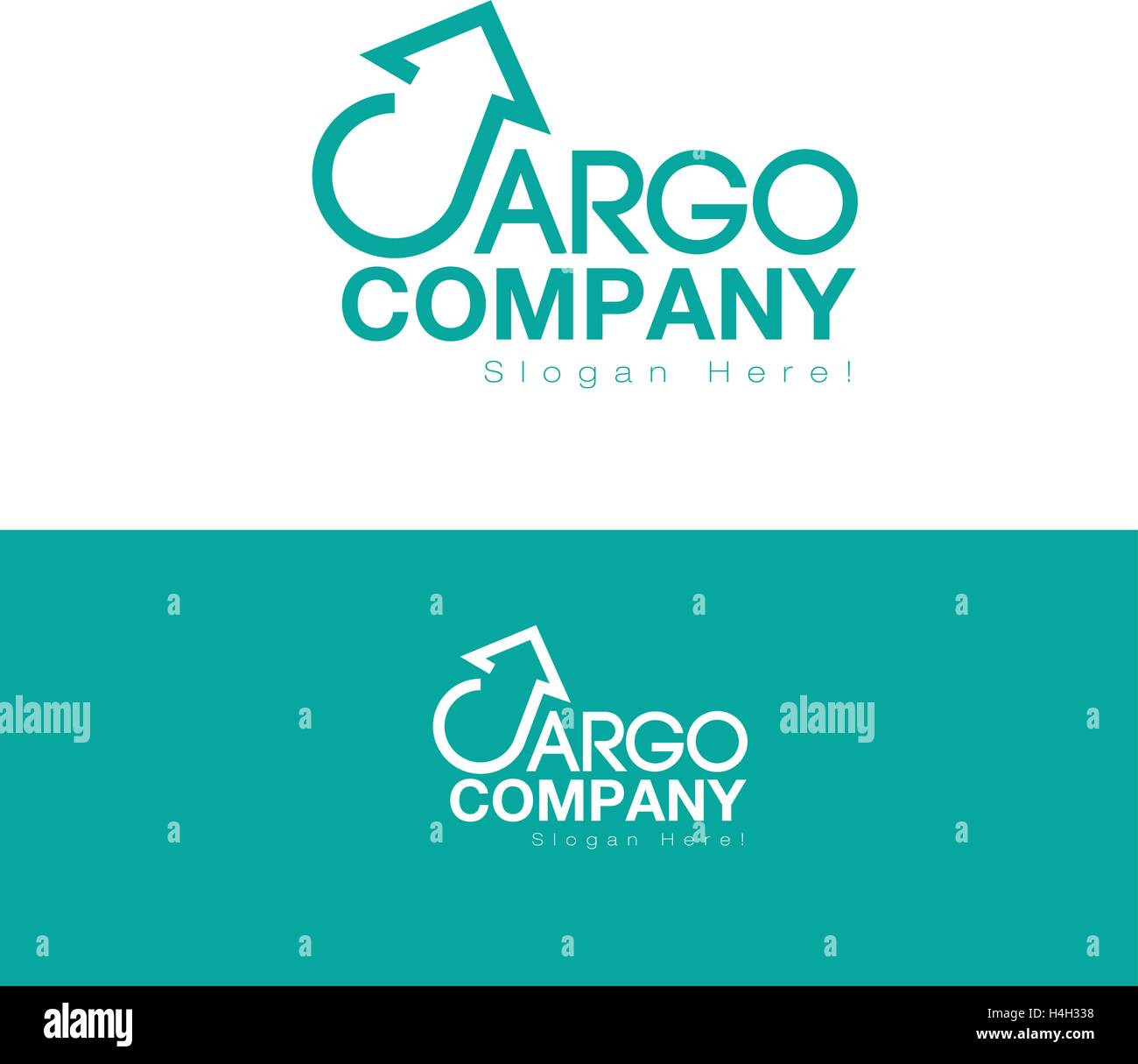 Cargo Logo Design Concept. AI 10 supported Stock Vector Image & Art - Alamy