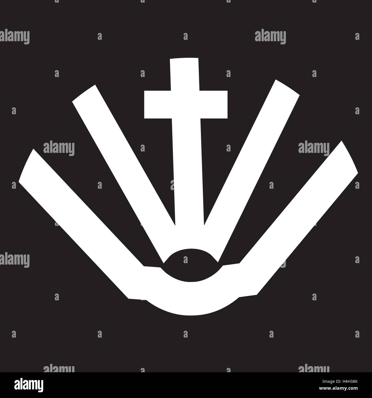 Holy Cross and Sacred Theme Concept Design Stock Vector Image & Art - Alamy