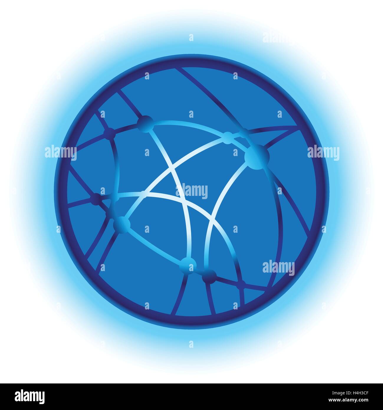 Digital Technology Logo Concept. AI 10 supported Stock Vector Image ...