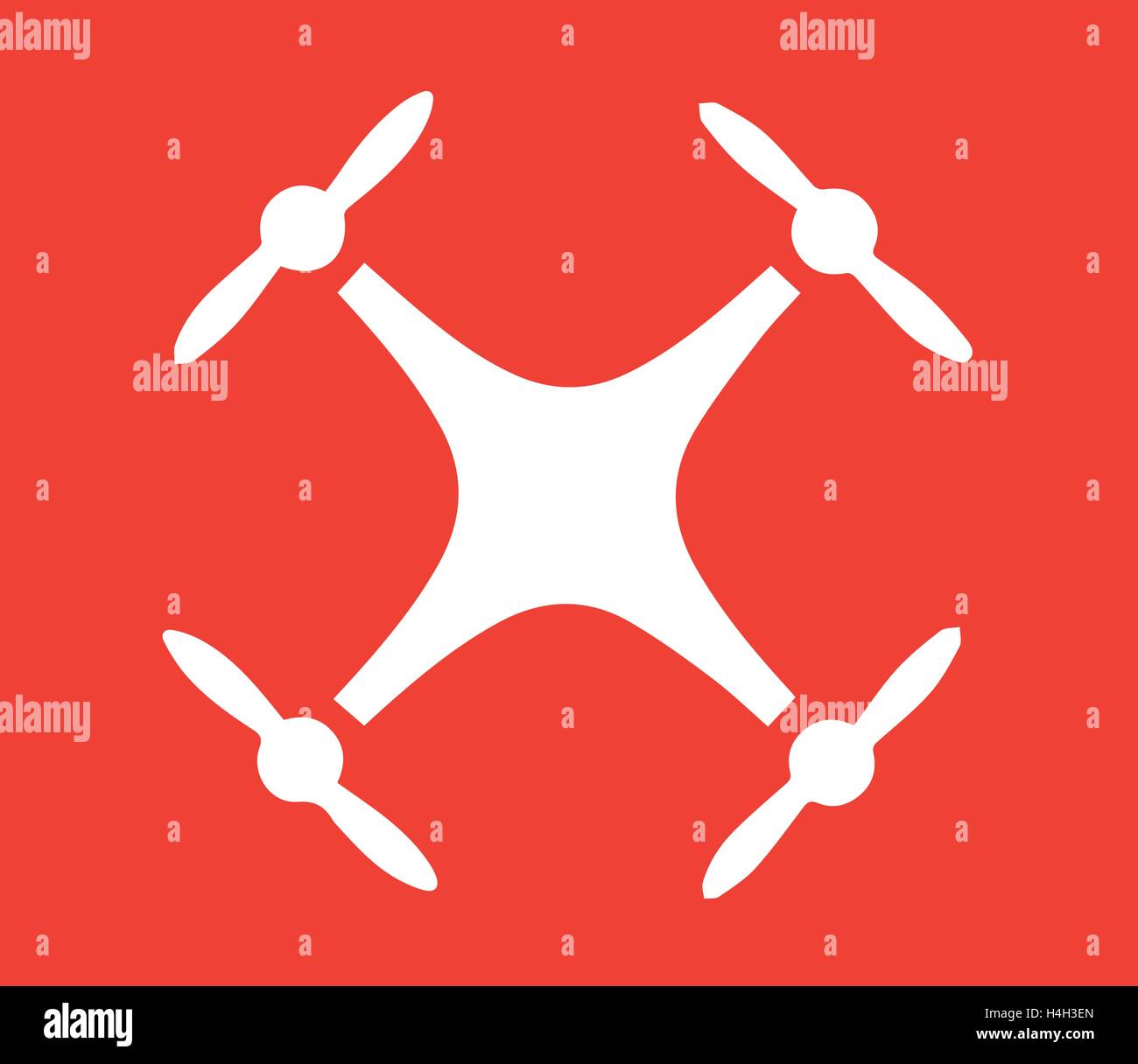 Drone Logo Concept Design. AI 10 Supported Stock Vector Image & Art - Alamy
