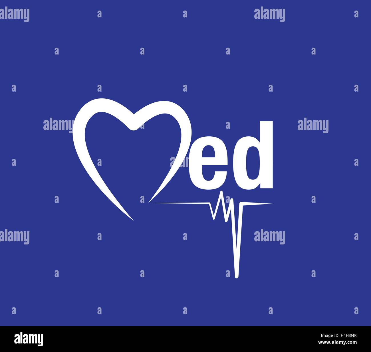 Medical Logo Concept. AI 10 supported Stock Vector Image & Art - Alamy