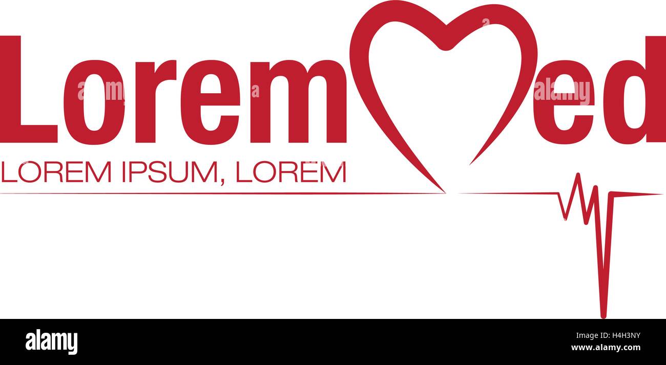 Medical Logo Concept. AI 10 supported Stock Vector Image & Art - Alamy