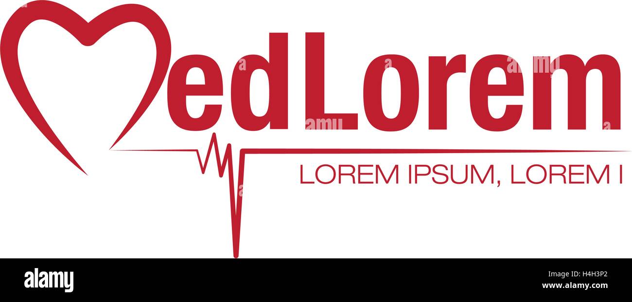 Medical Logo Concept. AI 10 supported Stock Vector Image & Art - Alamy