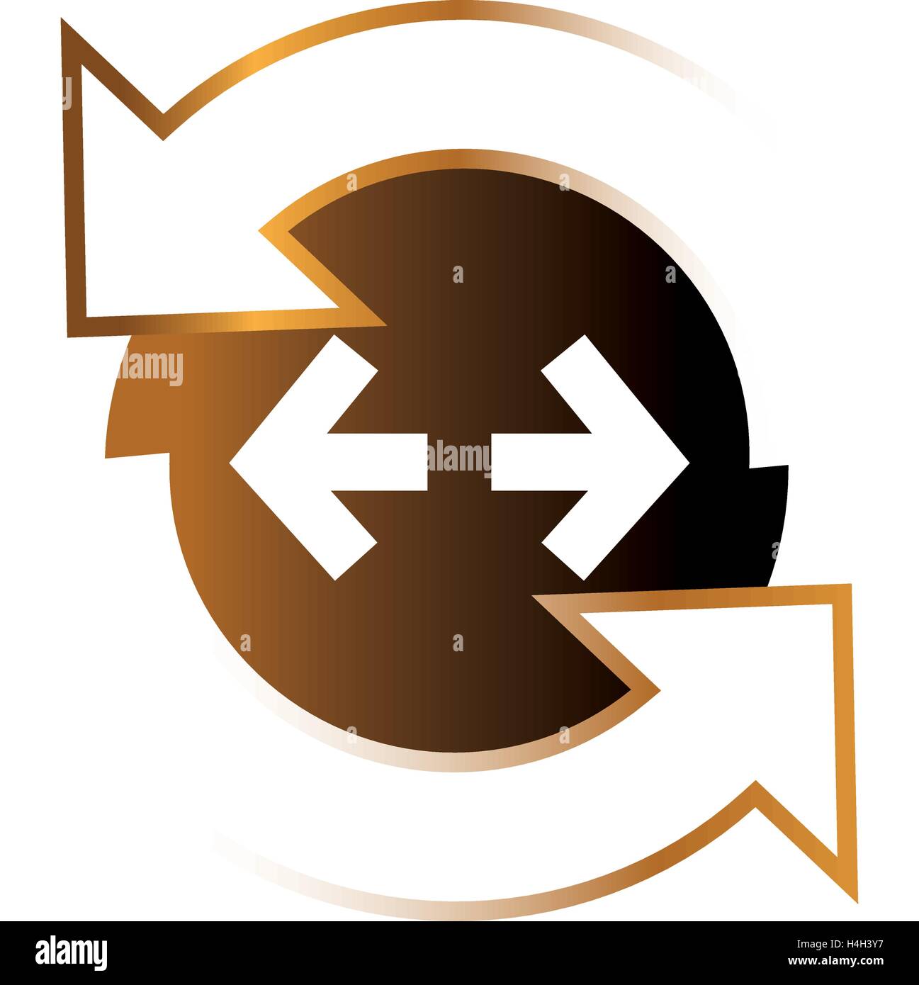 Arrows Icon Design. AI 8 Supported Stock Vector Image & Art - Alamy