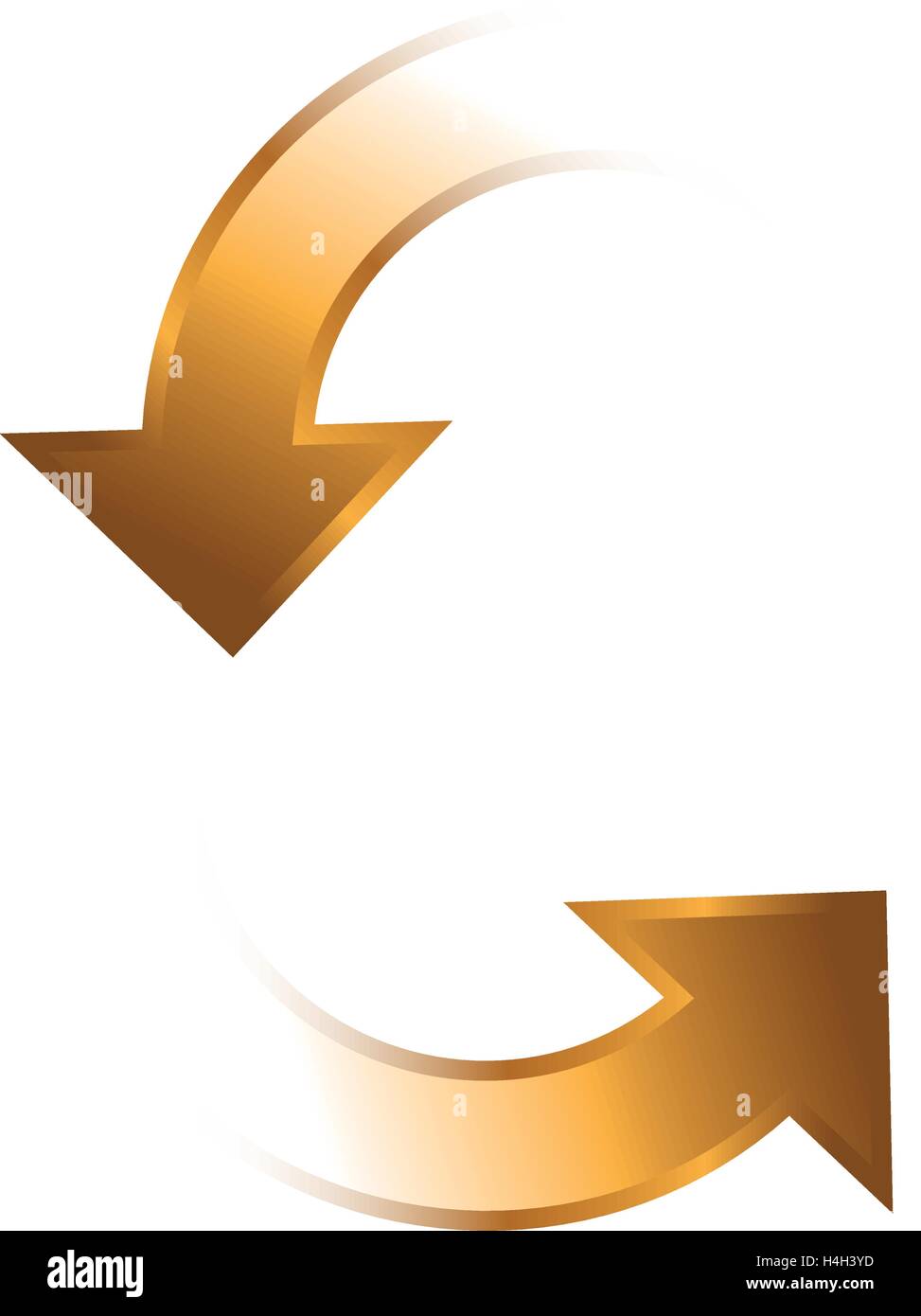 Arrows icon design ai supported hi-res stock photography and images - Alamy