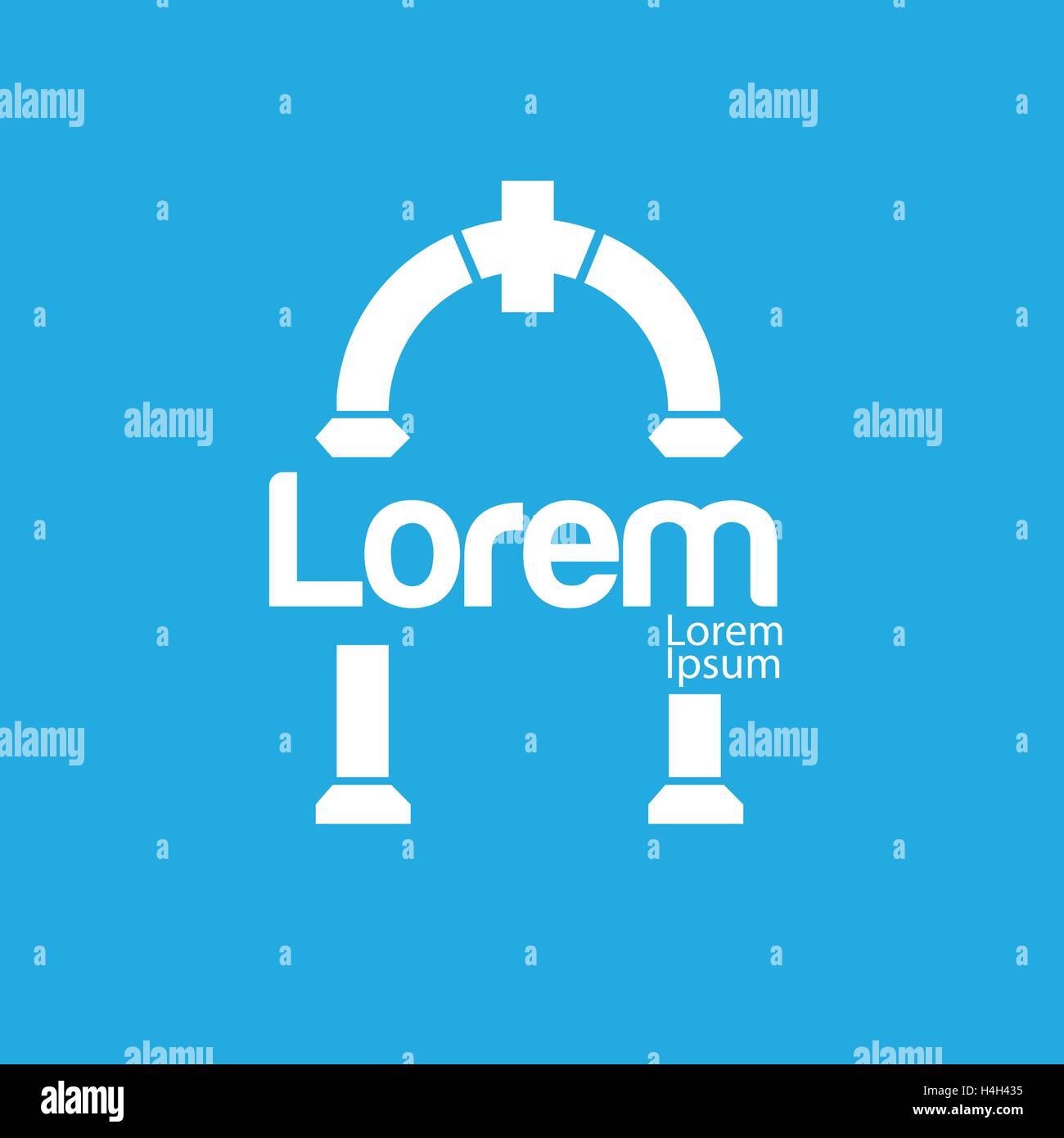 Keystone Concept Design. AI 10 Supported Stock Vector Image & Art - Alamy