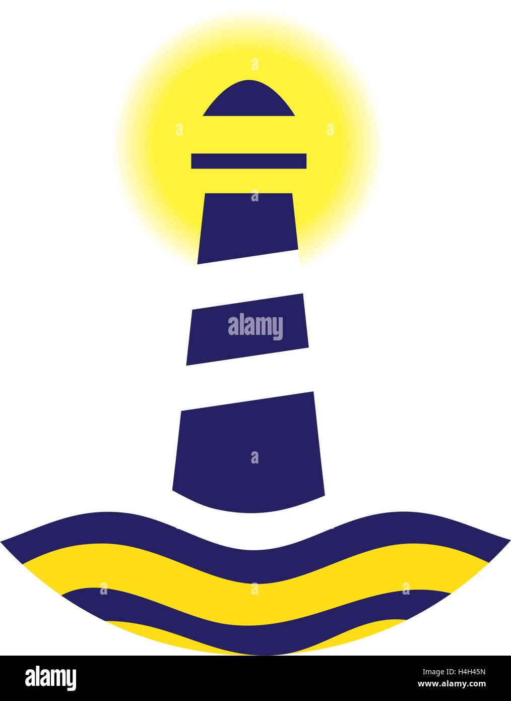 Lighthouse concept design. AI 10 supported Stock Vector Image & Art - Alamy