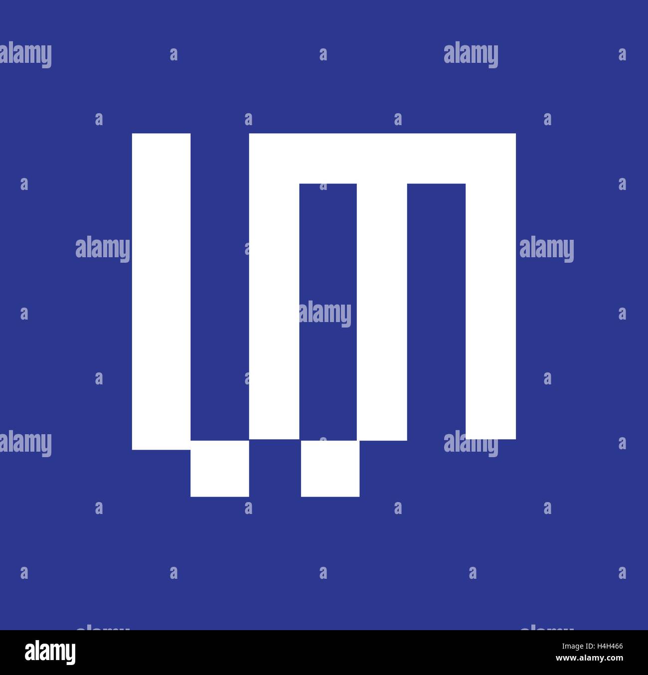ML Logo Concept Design. AI 10 Supported Stock Vector Image & Art - Alamy