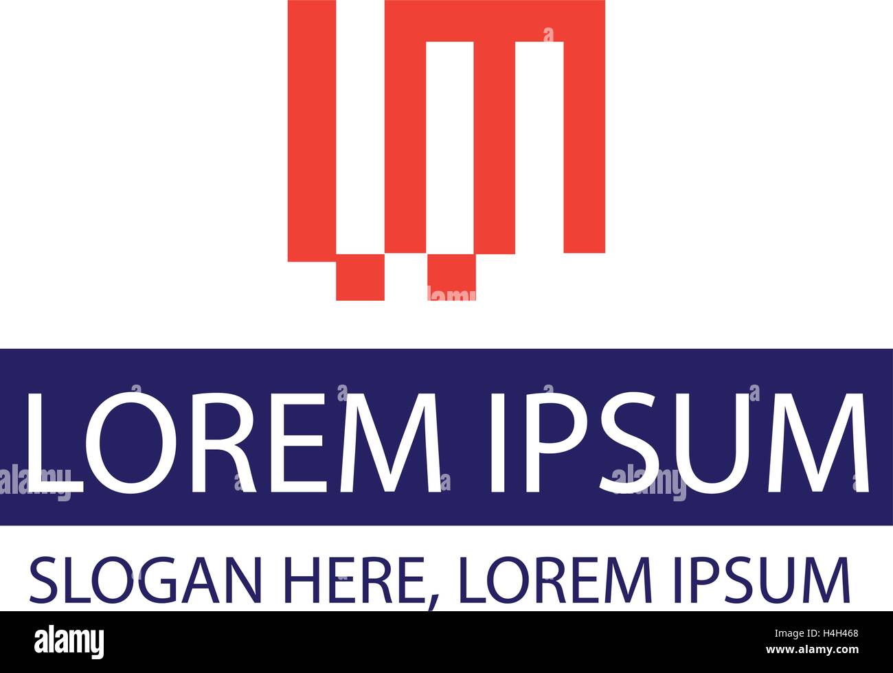 ML Logo Concept Design. AI 10 Supported Stock Vector Image & Art - Alamy