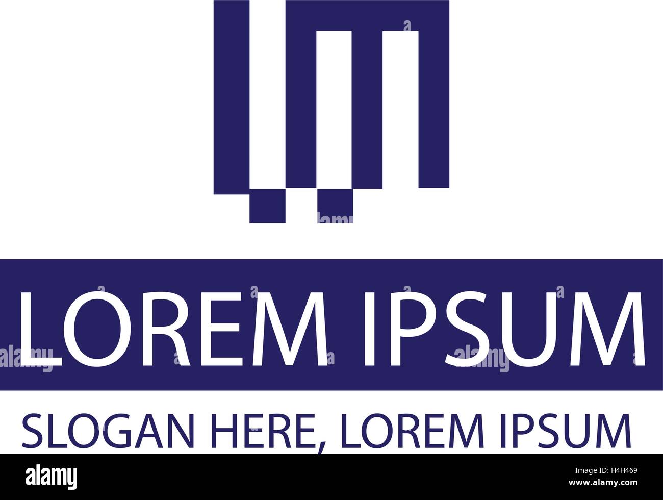 ML Logo Concept Design. AI 10 SUpported Stock Vector Image & Art - Alamy